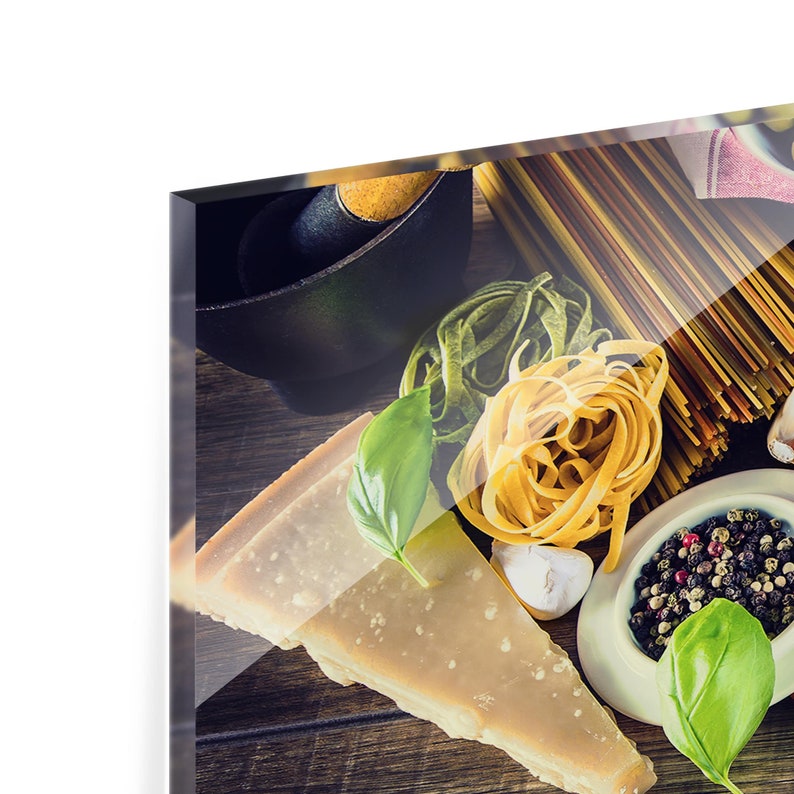 Glass Splashback Pasta Kitchen Panel Design Ideas Decor - Etsy