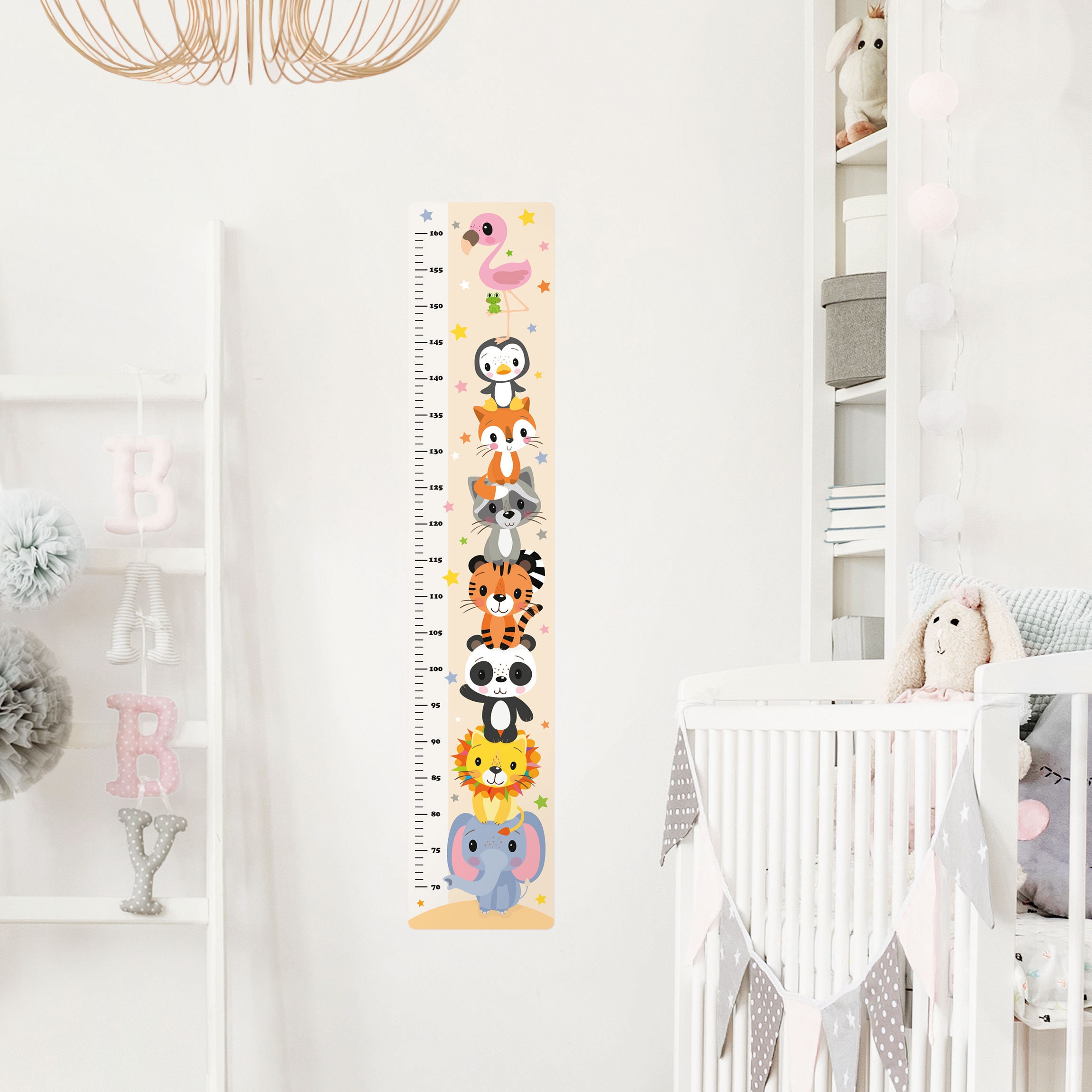 Frog Printable Wall Growth Chart