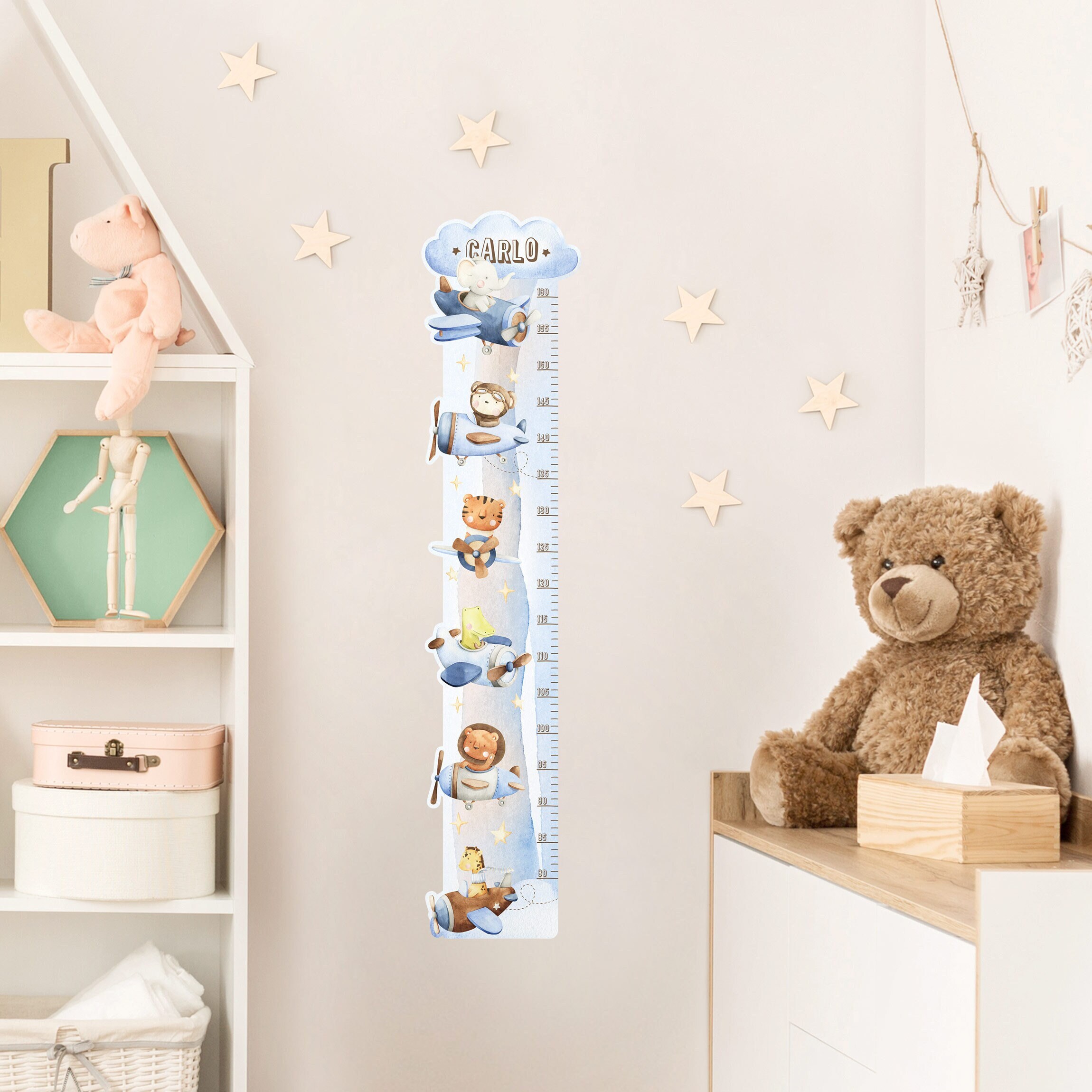 Frog Printable Wall Growth Chart