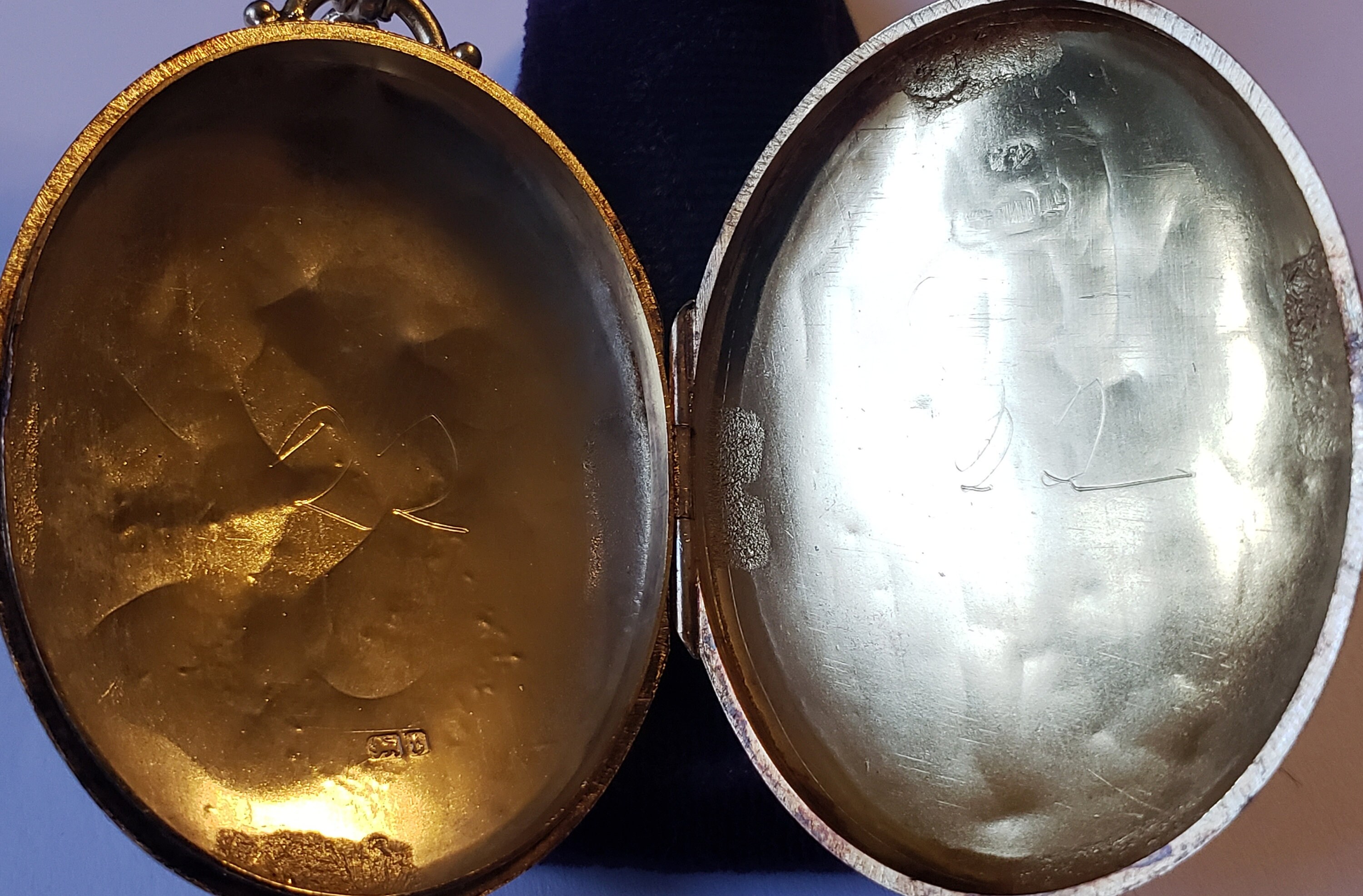 Beautiful Victorian Sterling Silver Fern Leaf Locket Pendant - Etsy