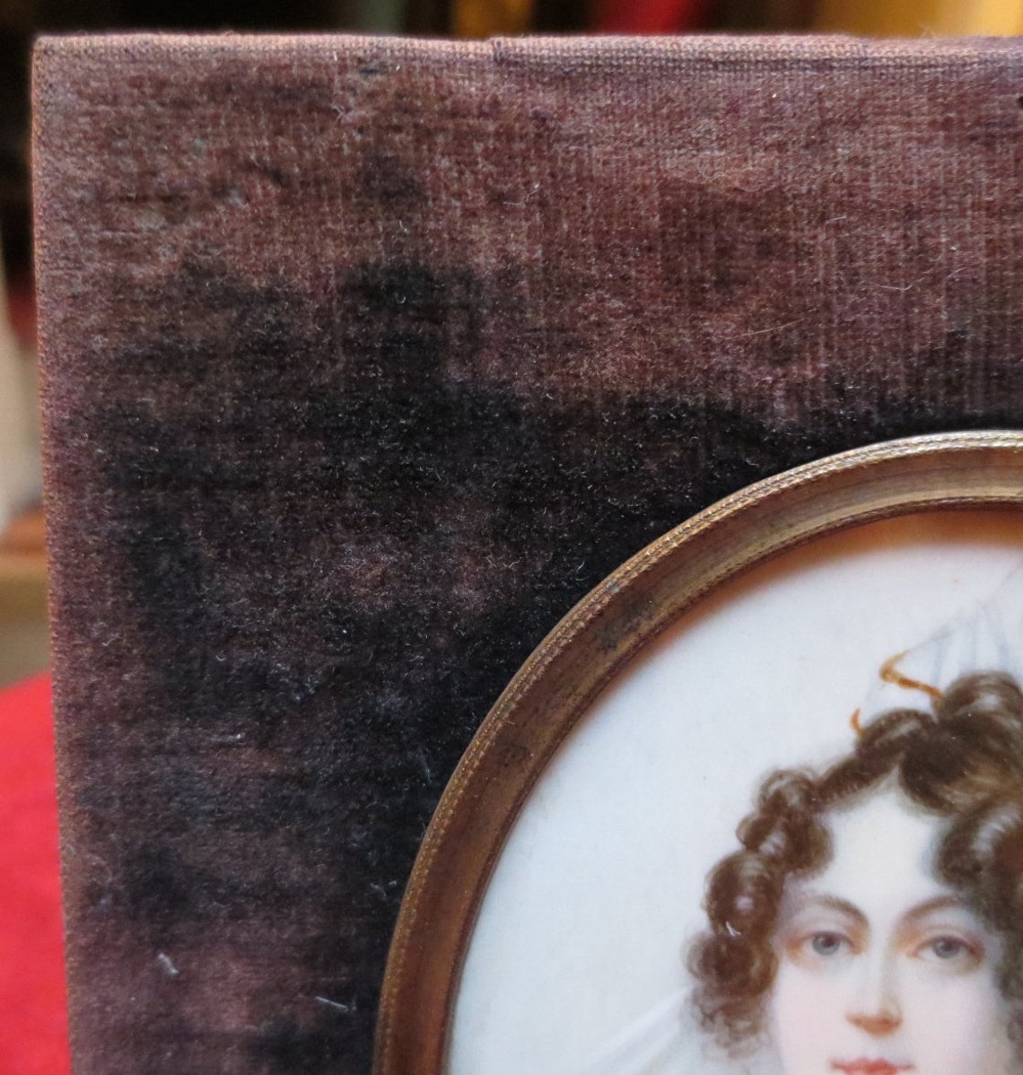 Antique 1800-1820 French Isabey Miniature Portrait Painting - Etsy