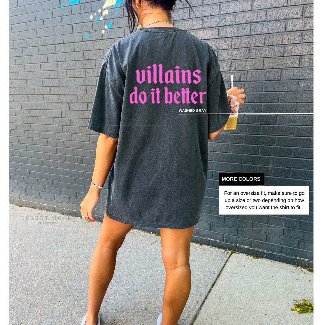 Villains Do It Better Shirt | Mickey & Co T-shirt | Women’s T-shirts ...