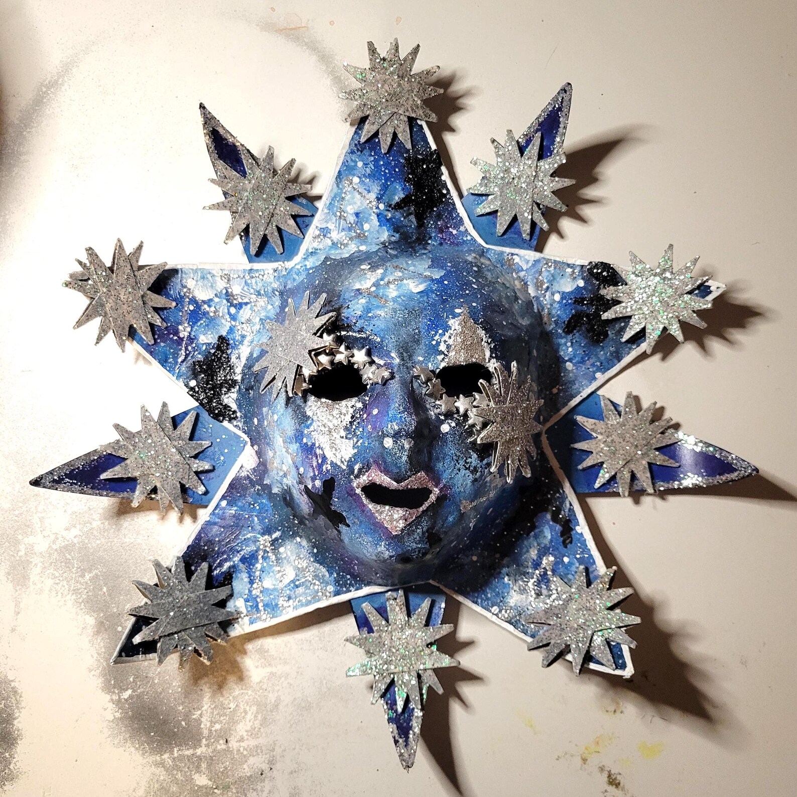 Ethereal Starfall Masquerade Mask | Costume Face Mask - Etsy