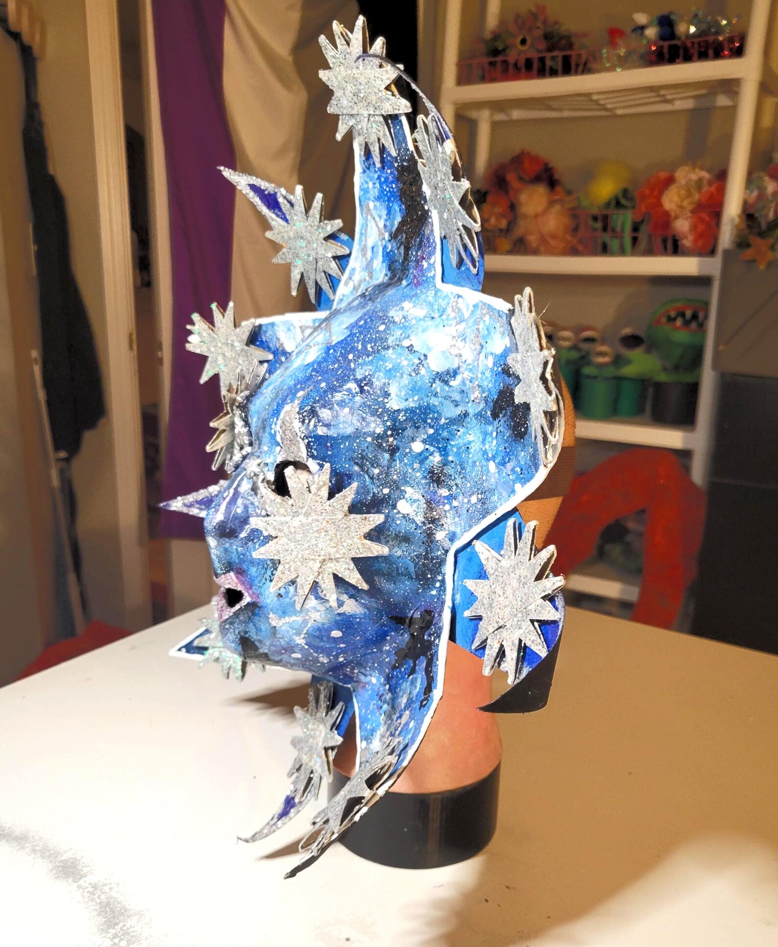 Ethereal Starfall Masquerade Mask | Costume Face Mask - Etsy