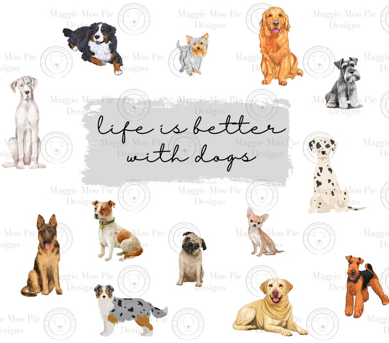 Dog Sublimation Designs Downloads, Dog Tumbler Png, Dog Mousepad Png ...