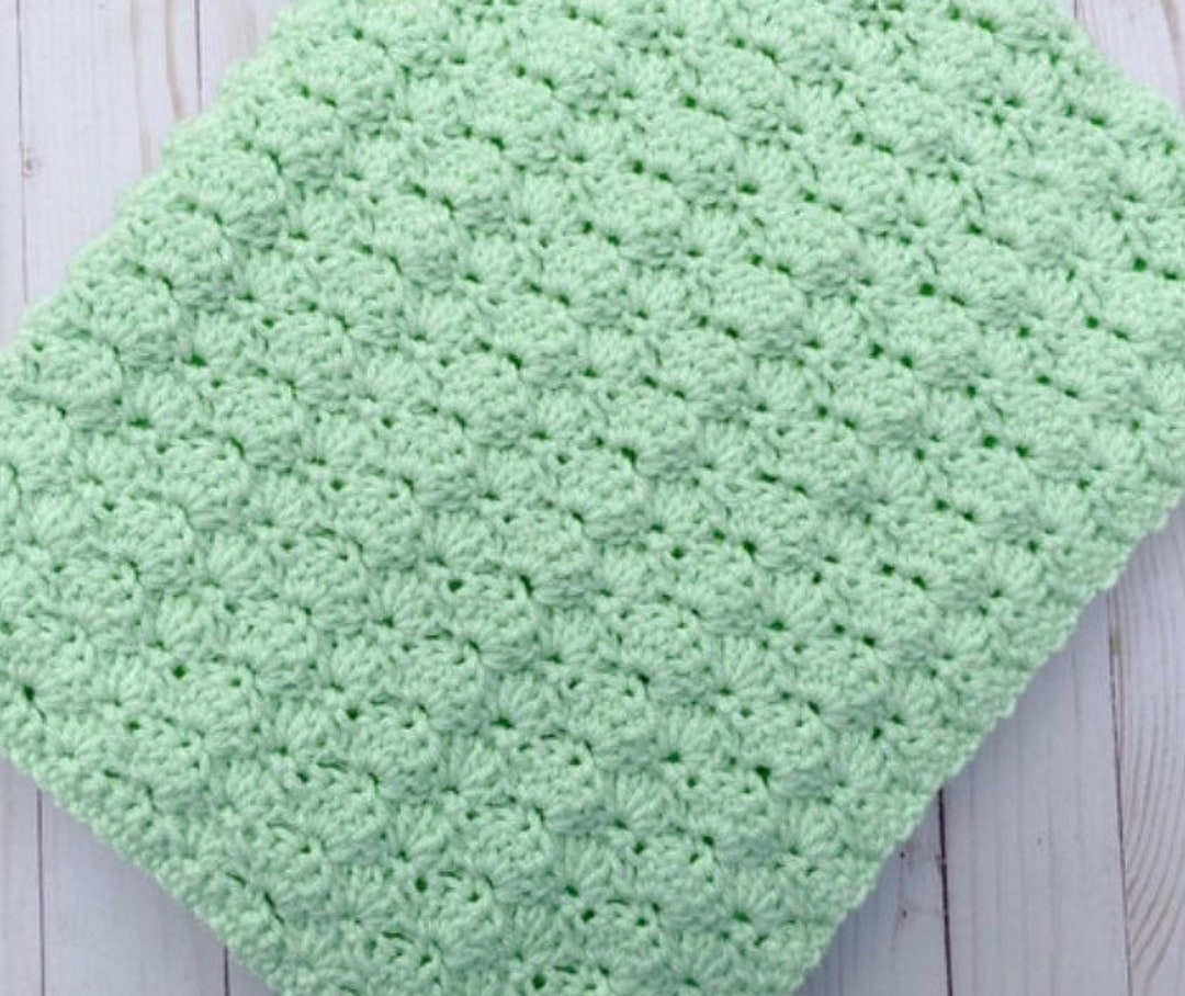 Handmade Baby Blanket Crochet Knit Baby Blanket Baby Shower - Etsy