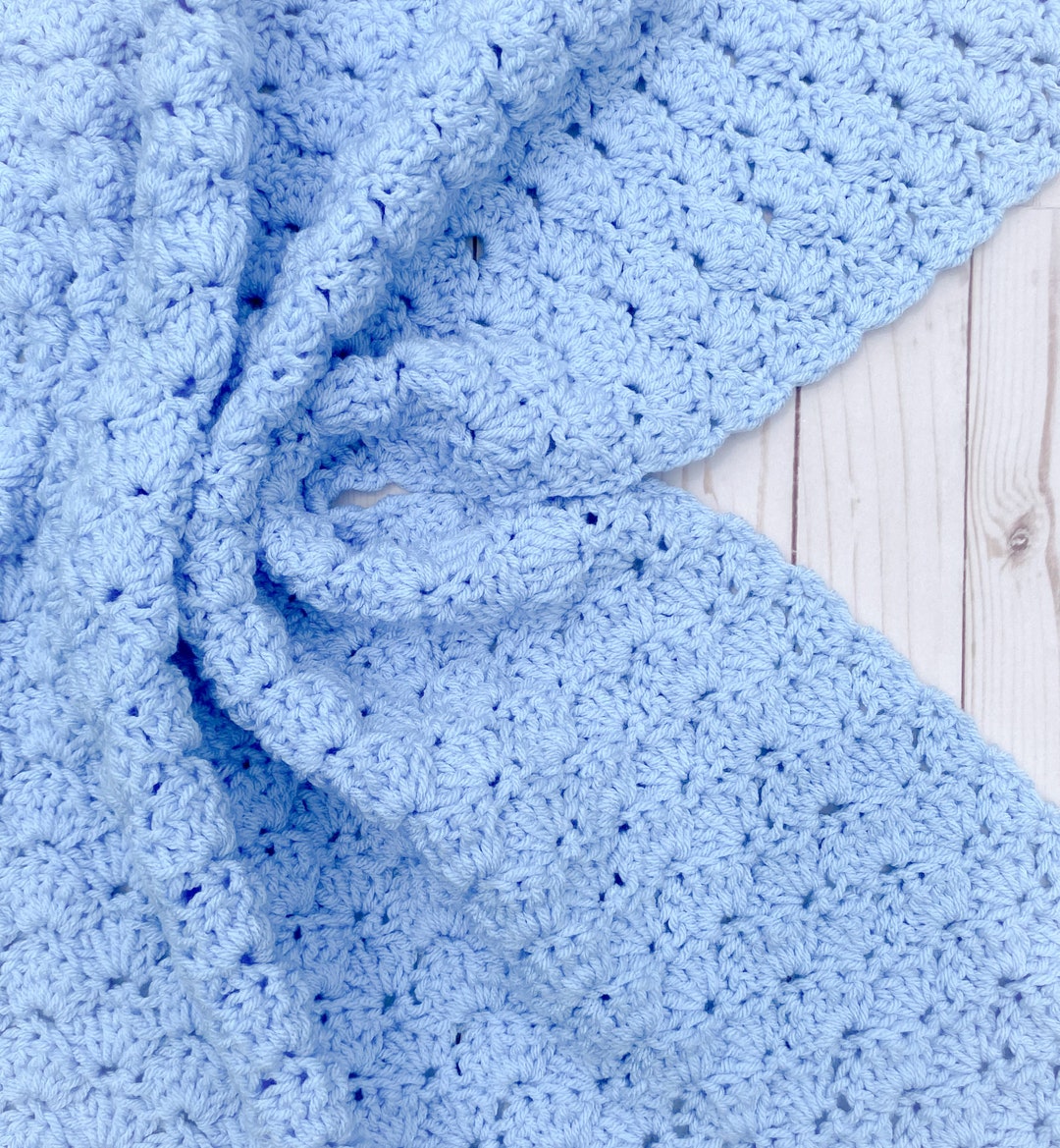Baby Blanket Knit Crochet, Baby Afghan, Handmade Baby Blanket, Nursery ...