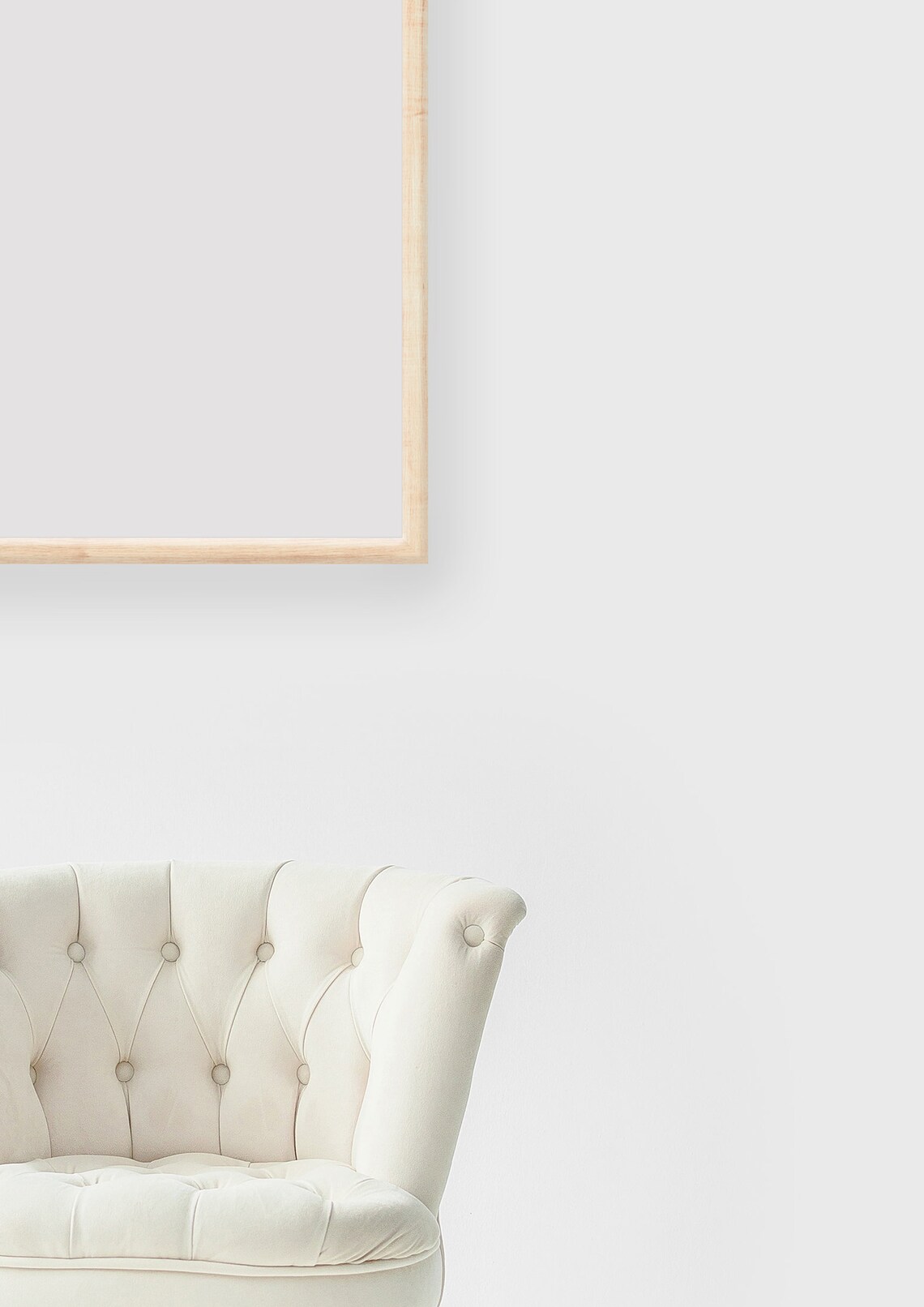 Frame Mockup 111 Beige Wood Portrait Photo Frame Styled | Etsy