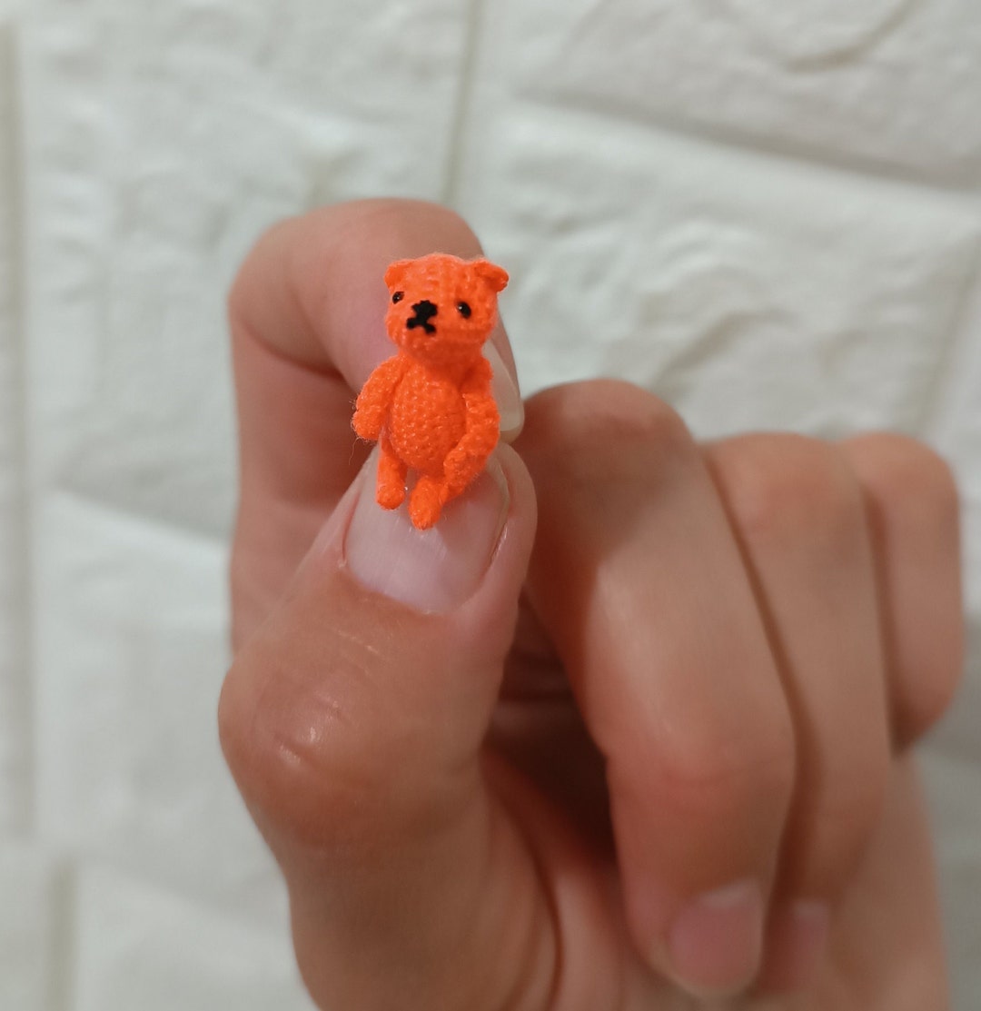 Extreme Micro Teddy Bear Miniature Toy Collection Bear Micro Bear Tiny ...