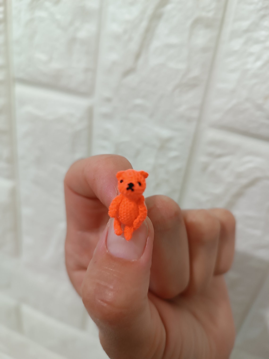 Extreme Micro Teddy Bear Miniature Toy Collection Bear Micro Bear Tiny ...