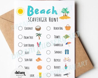Vacation Scavenger Hunt - Etsy