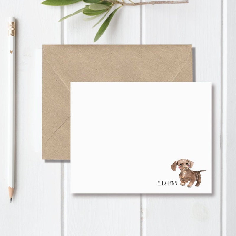 Dachshund Card - Etsy