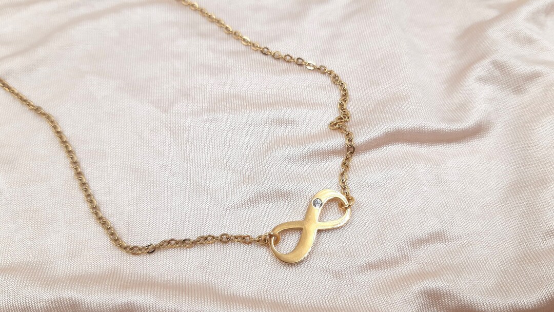 Women's Infinity Necklace, Infinity Symbol - Etsy