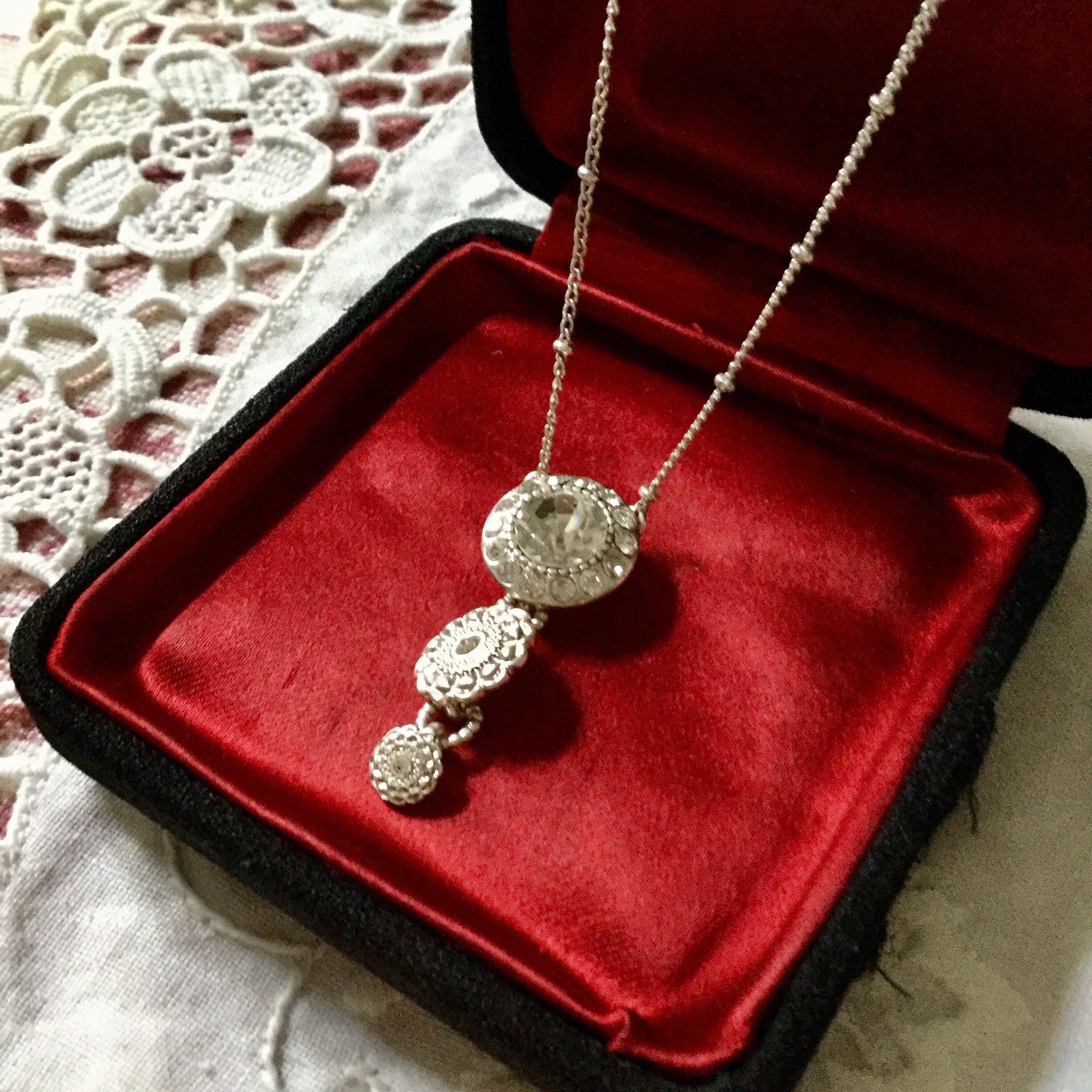 PILGRIM DANISH DESIGN Silver Vintage Necklace Original | Etsy