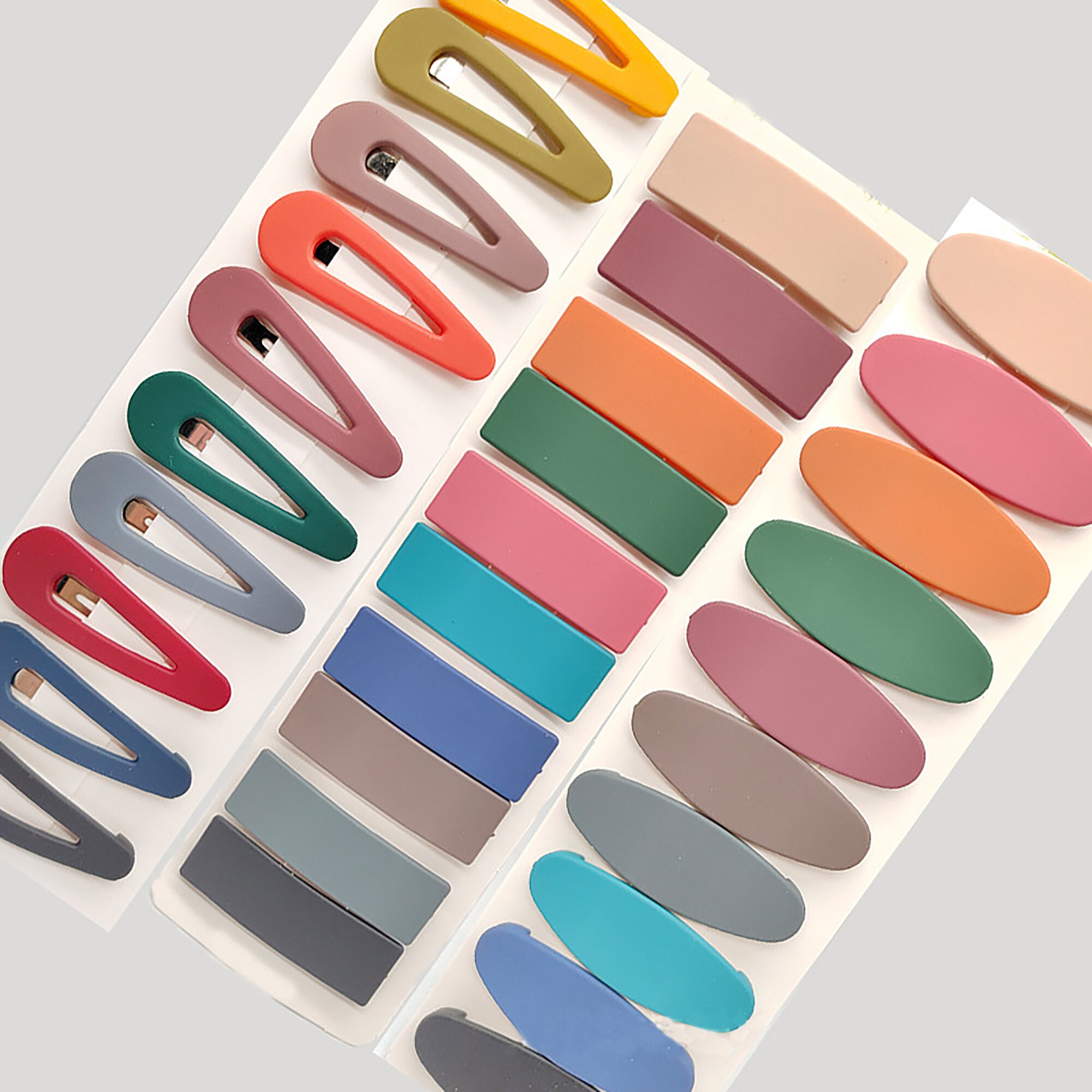 10Pcs Basic Hair ClipsTeardrop Hair ClipHollowed Hair | Etsy