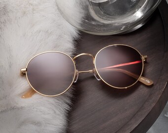 Small Round Glasses - Etsy