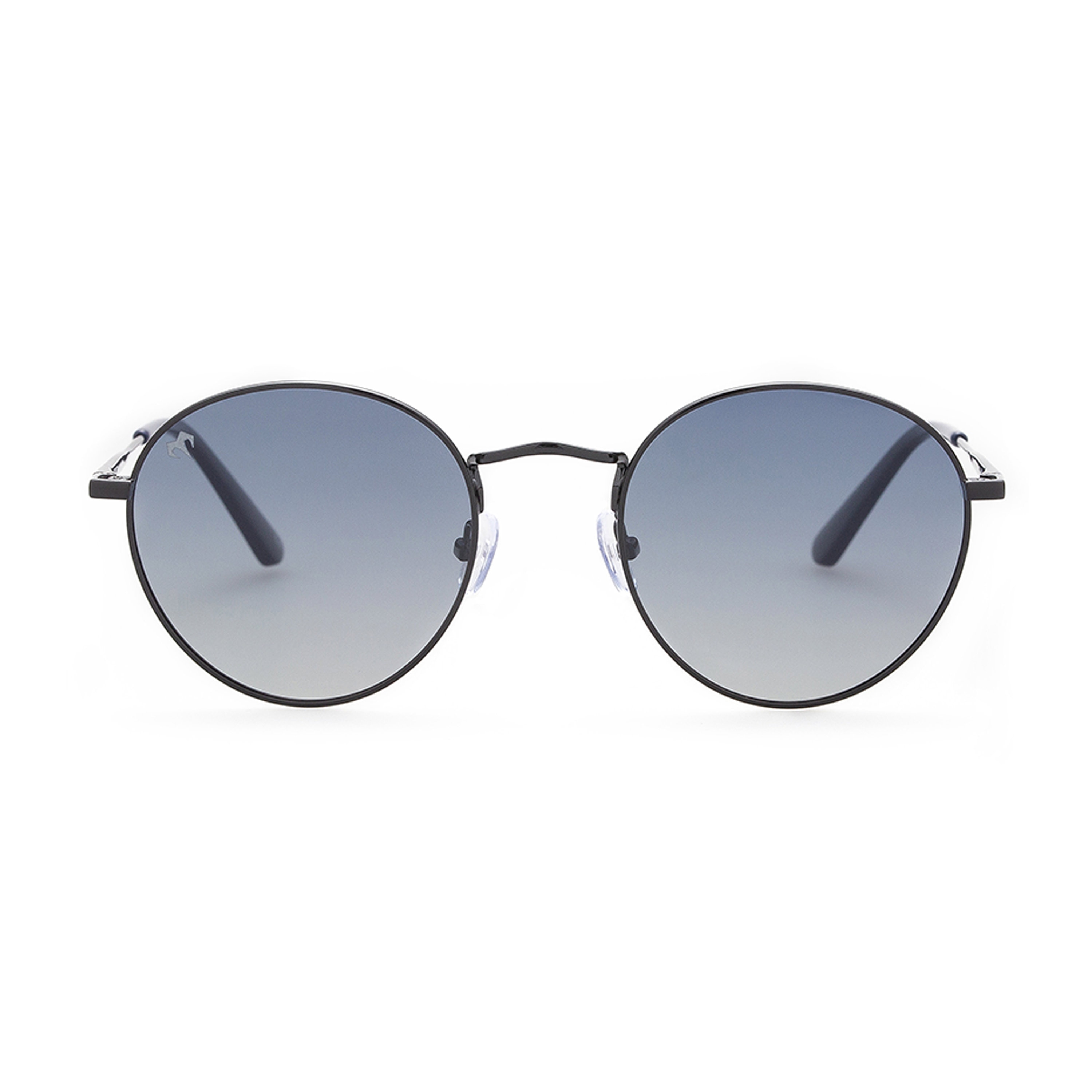 Polarized Round Sunglasses - Unisex Wire Frame Small Fancy Round ...