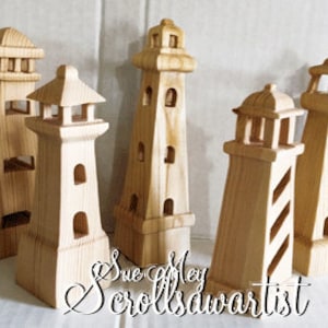 NW3961 Compound-cut Lighthouses Digital Pattern Set - Etsy
