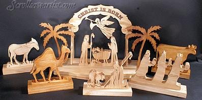 CH048 Large Nativity Scene Digital Pattern - Etsy