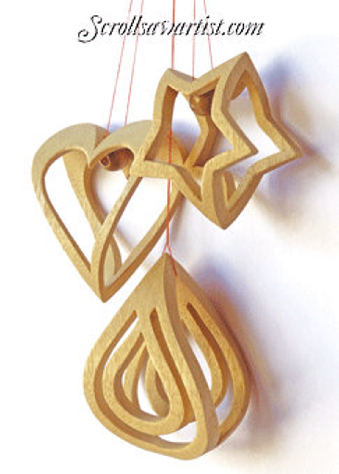 NW1642 Compound Cut 3D Ornaments 15 Digital Pattern Set - Etsy