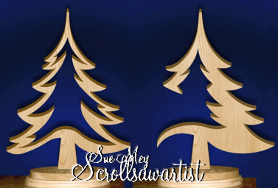 NW4237 Two Simple Trees Digital Patterns - Etsy Canada