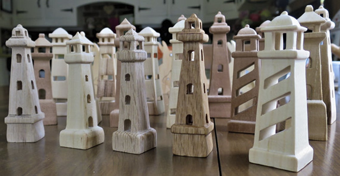 NW3961 Compound-cut Lighthouses Digital Pattern Set - Etsy