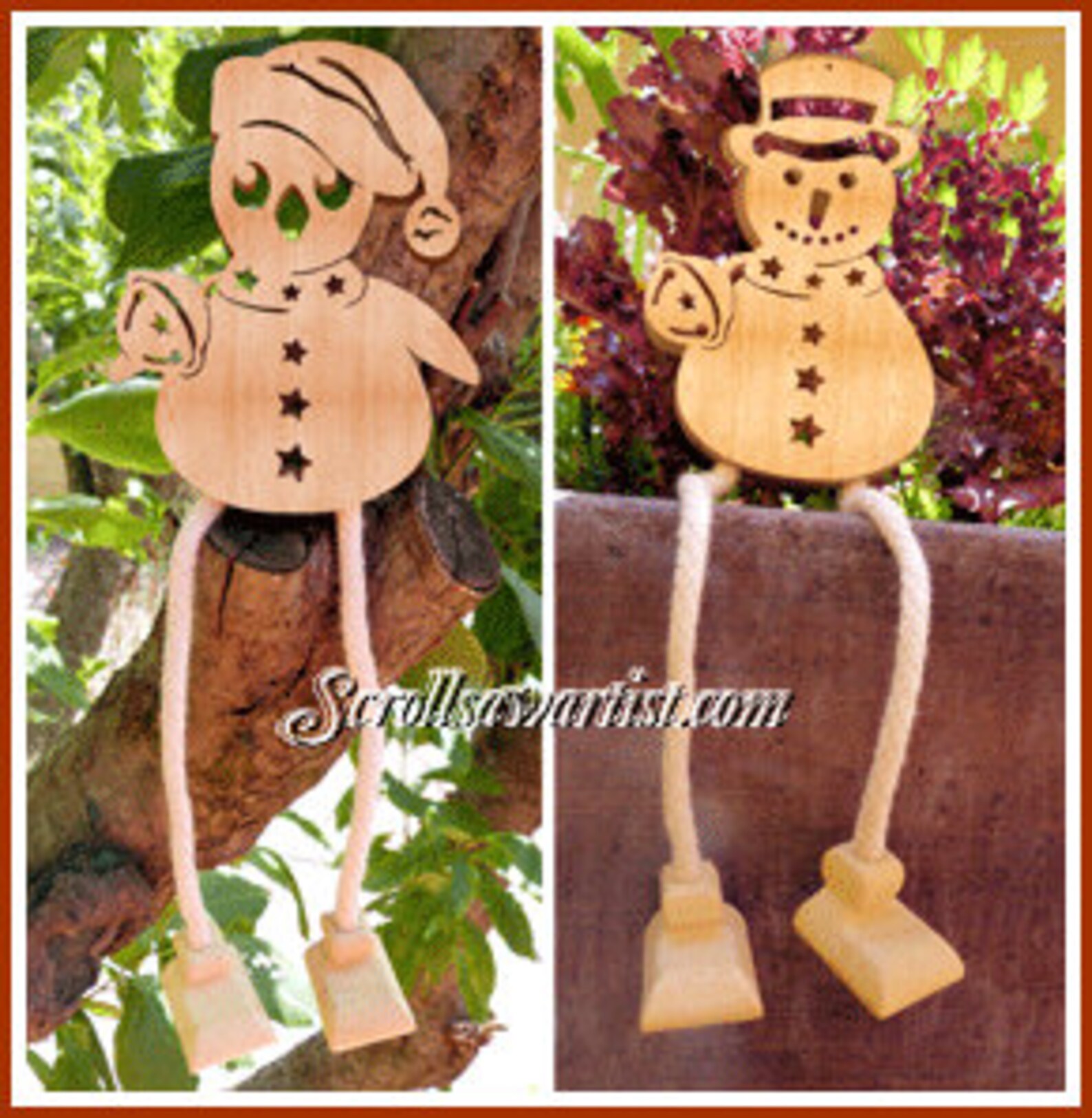 NW1898 Ornaments With Dangle Legs Digital Pattern Set - Etsy Denmark