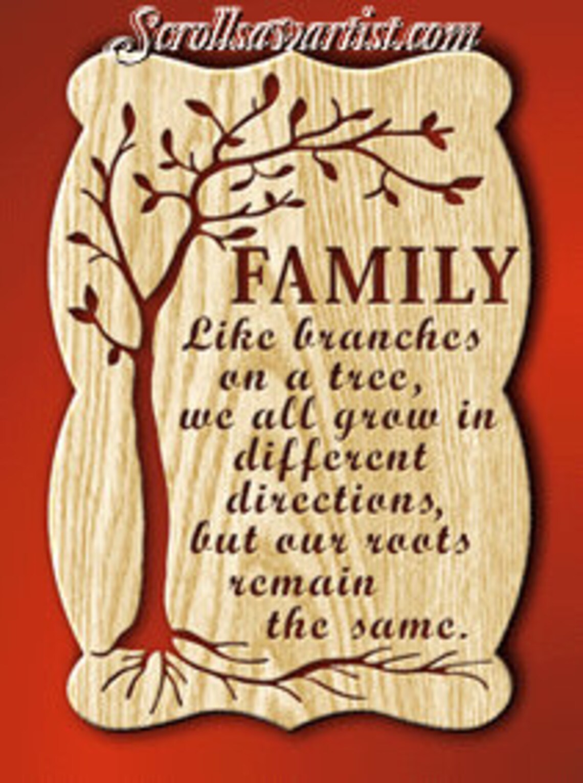 NW1502 Family Roots Digital Pattern - Etsy