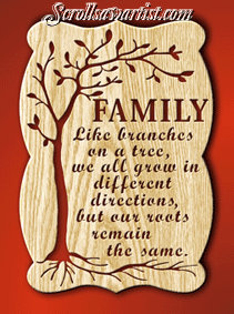 NW1502 Family Roots Digital Pattern - Etsy