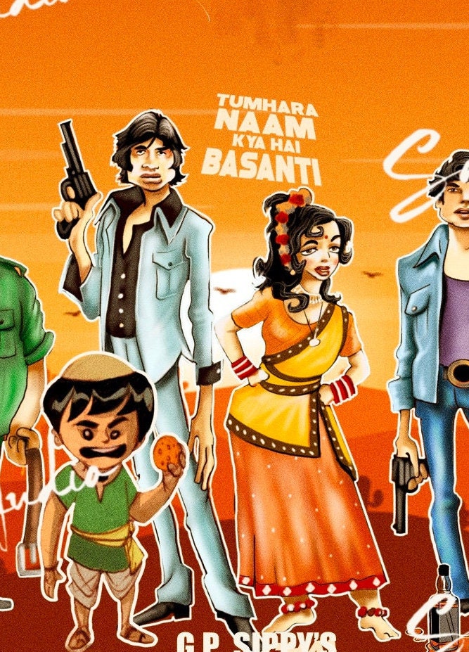 Sholay Etsy