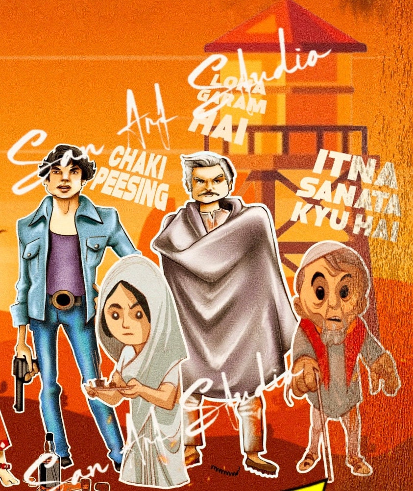 Sholay Etsy