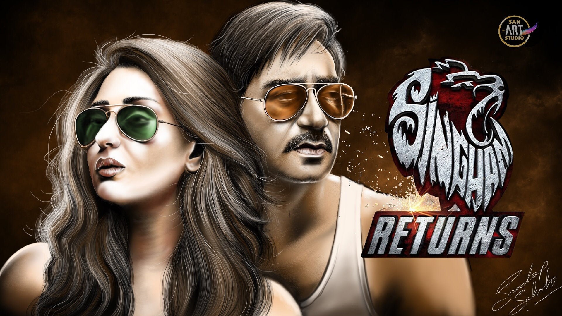 Singham Returns 2022 Poster