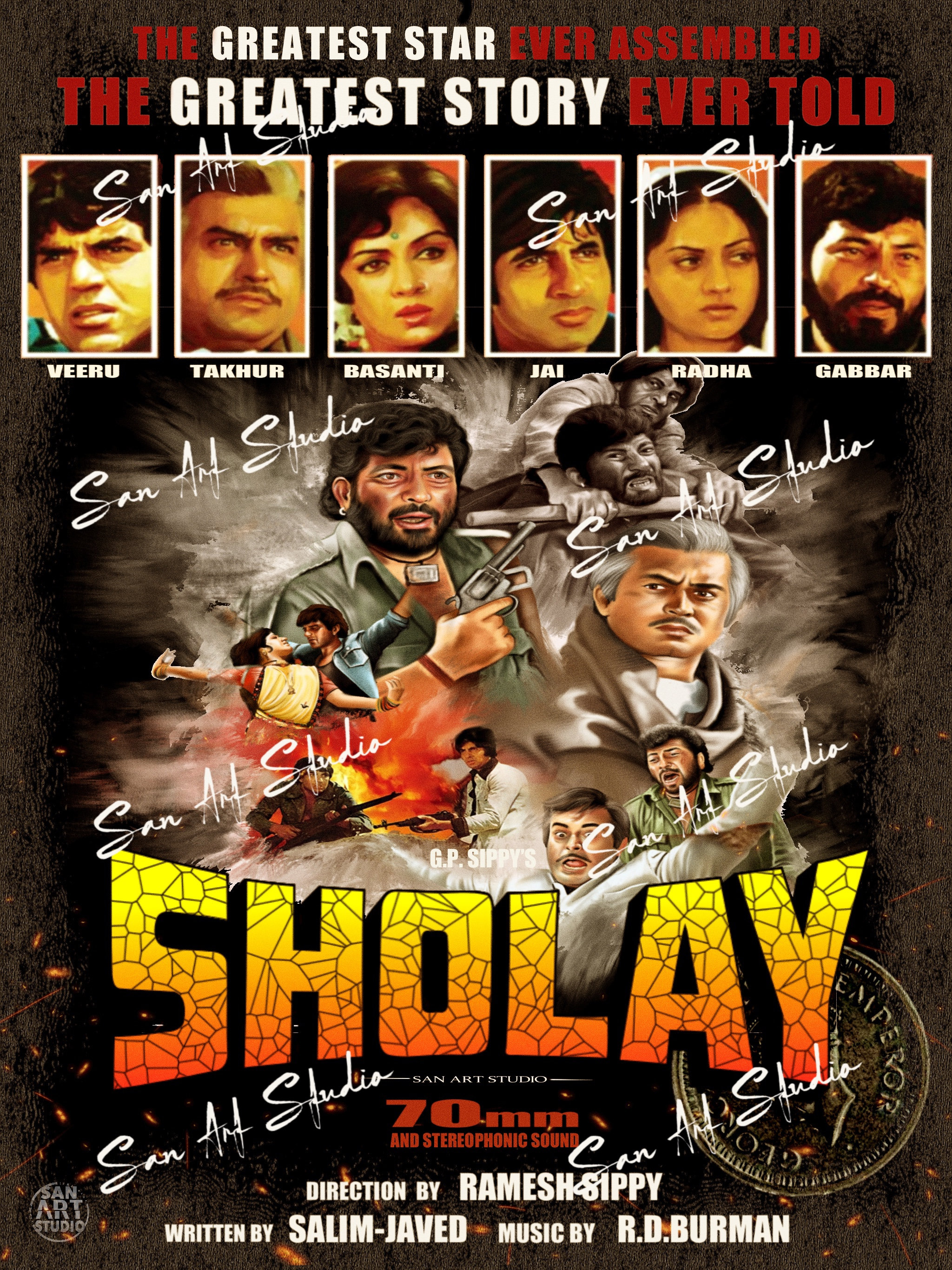 Sholay Wallpaper