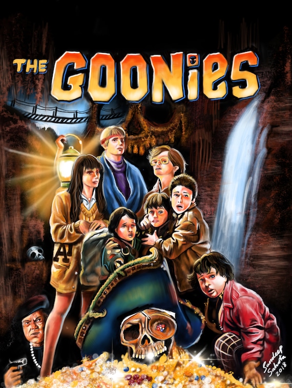 The Goonies Movie Poster The Goonies Movie Poster