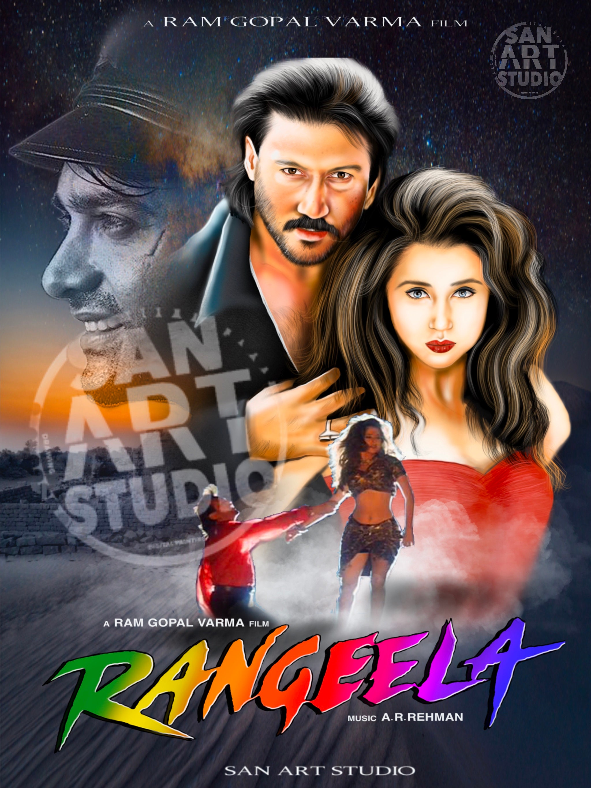 Rangeela Movie Poster