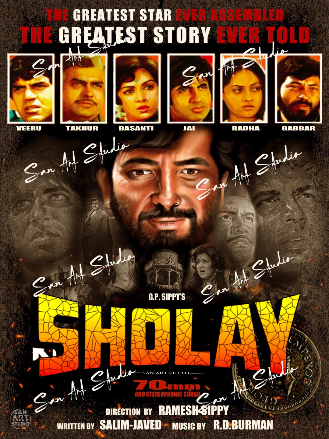 Sholay - Etsy