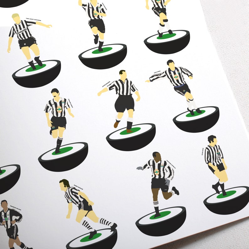 Newcastle United A3 Art Print | Etsy