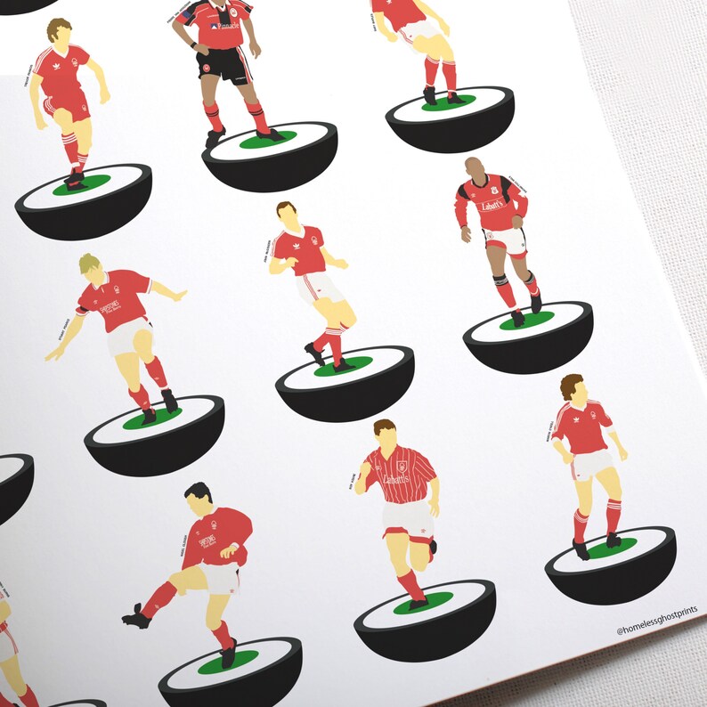 Nottingham Forest A3 Art Print - Etsy
