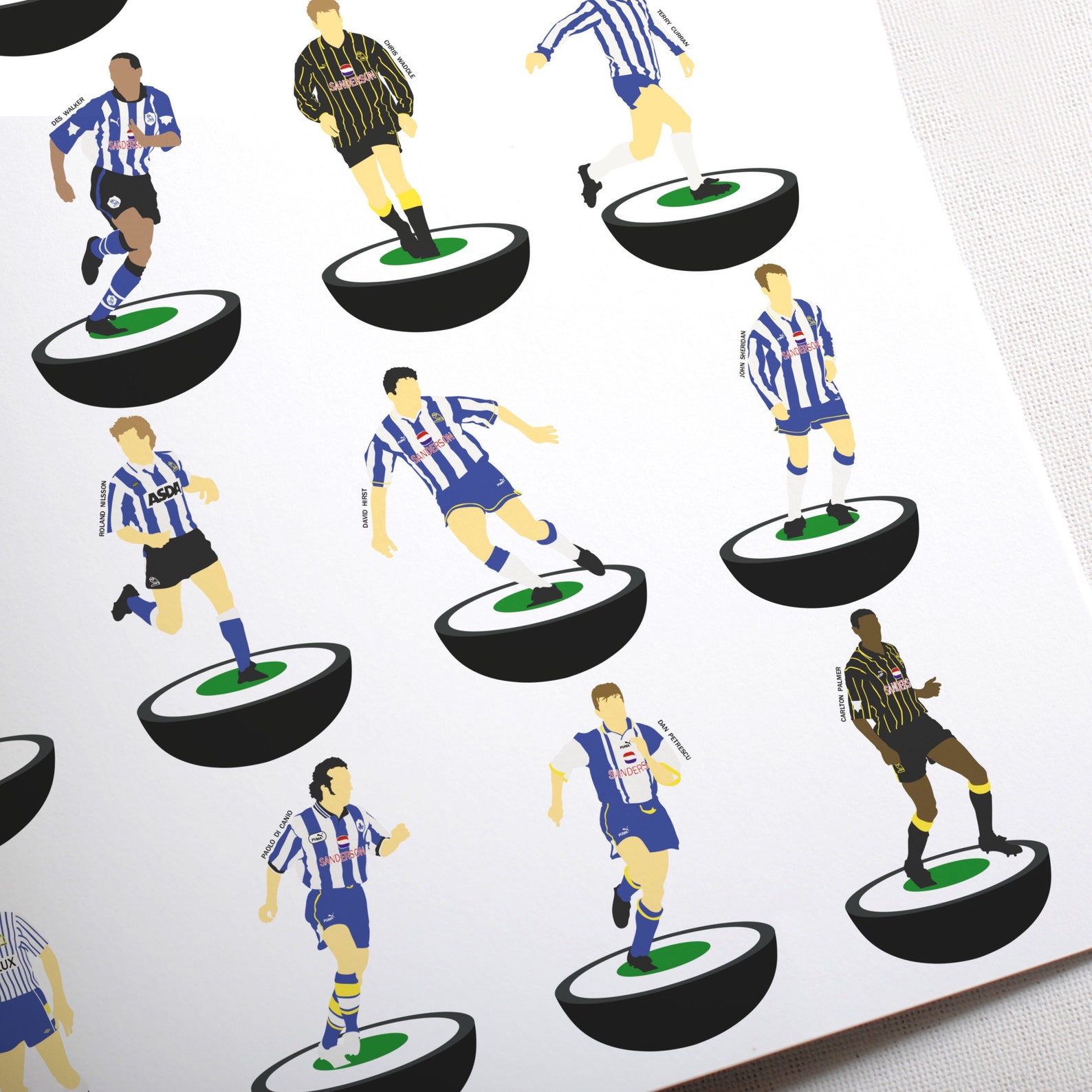 Sheffield Wednesday A3 Art Print - Etsy Ireland