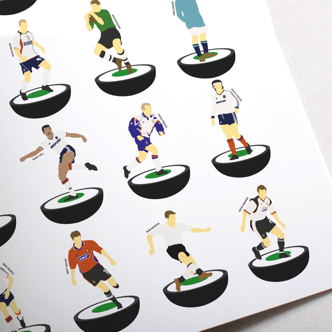 Luton Town A3 Art Print - Etsy