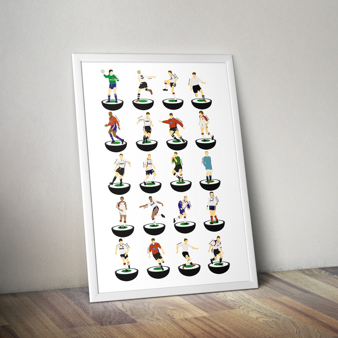 Choose Your Team - A3 Team Print - Etsy