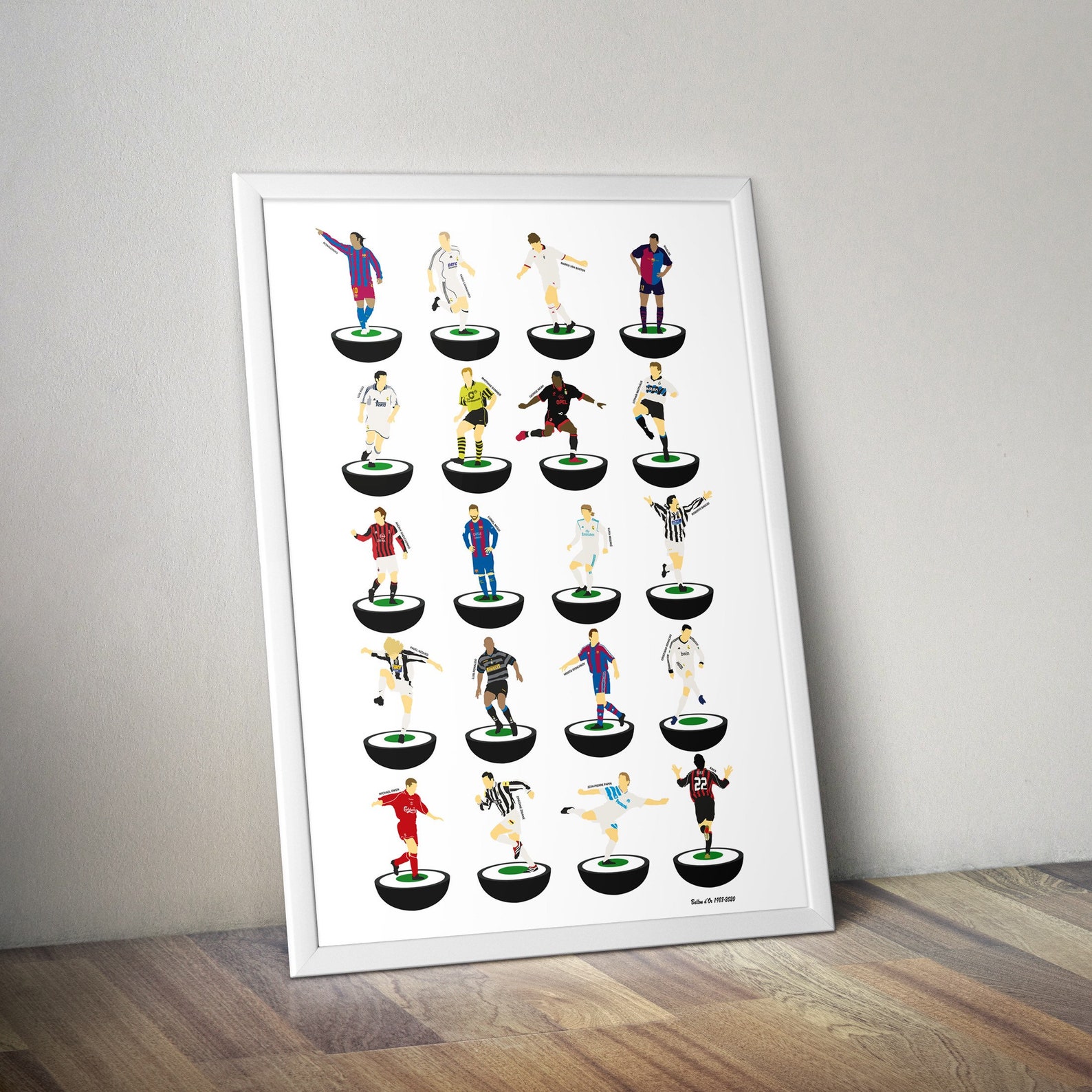 Ballon D’or Winners A3 Art Print - Etsy