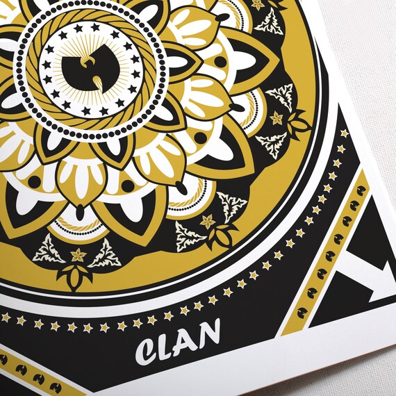 Wu Tang Art WU TANG CLAN AND KING ICE DROP "36 CHAMBERS" INSPIRED
