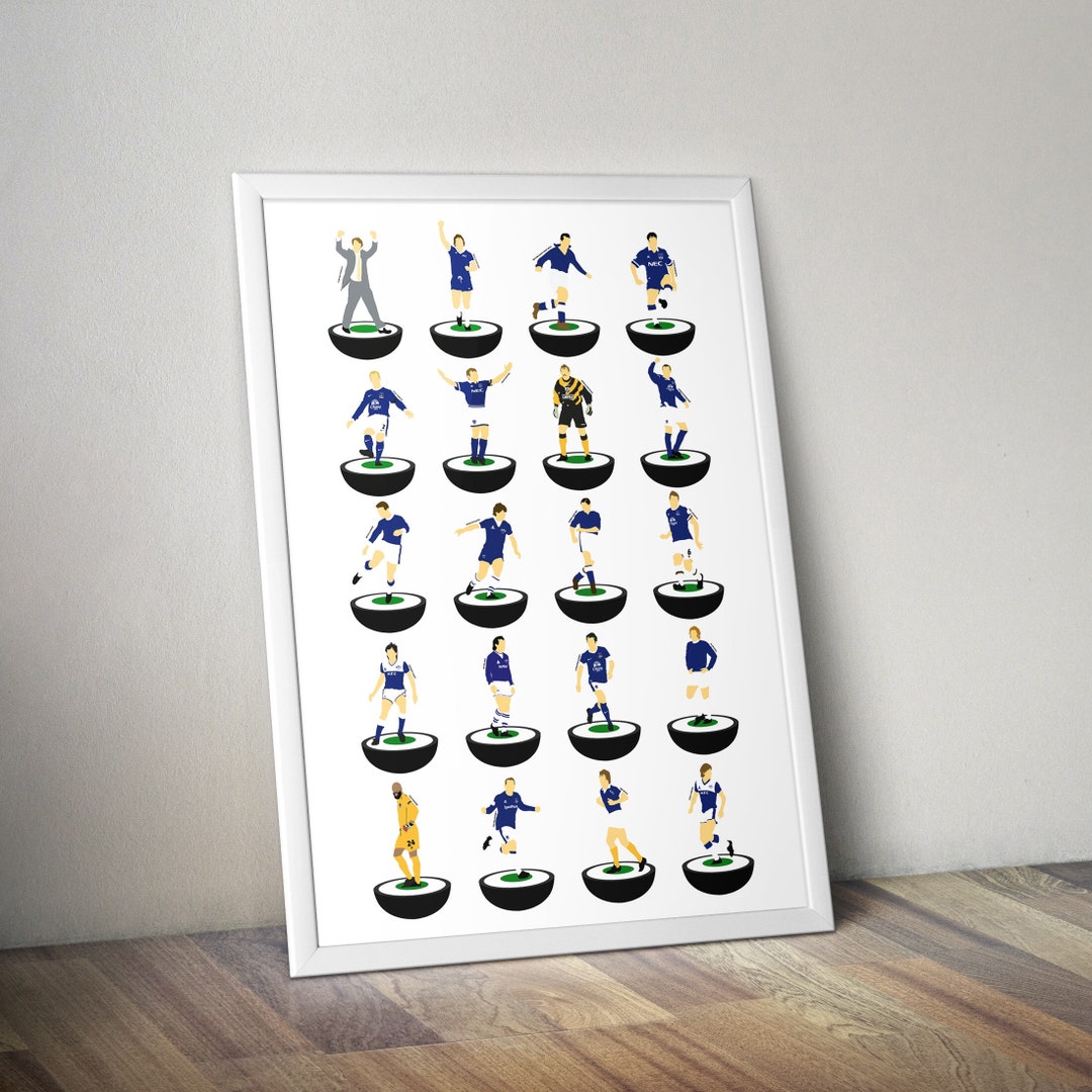 Everton A3 Art Print - Etsy UK