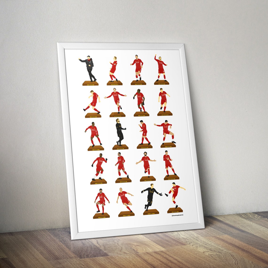 Choose Your Team - A3 Team Print - Etsy
