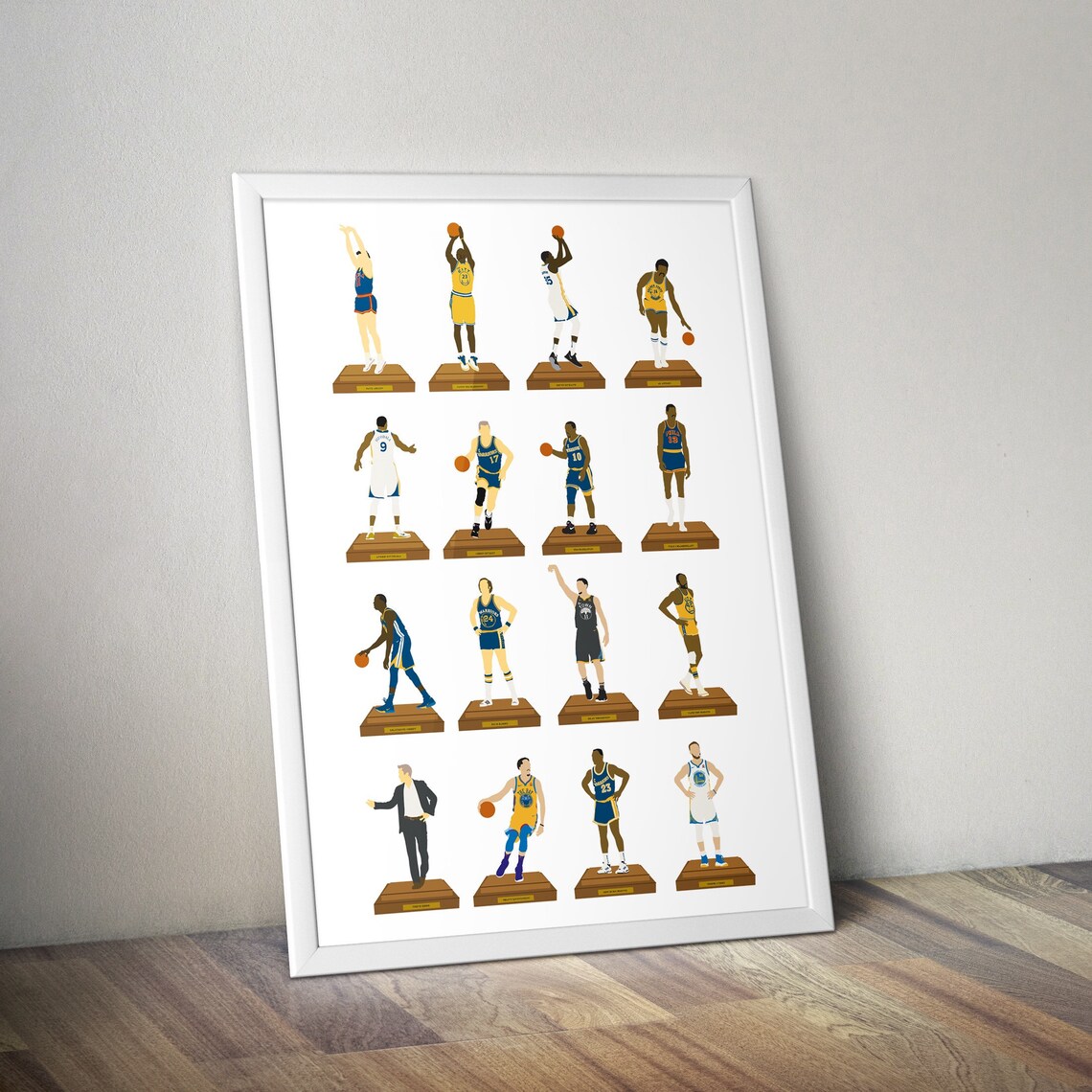 Golden State Warriors A3 Print - Etsy