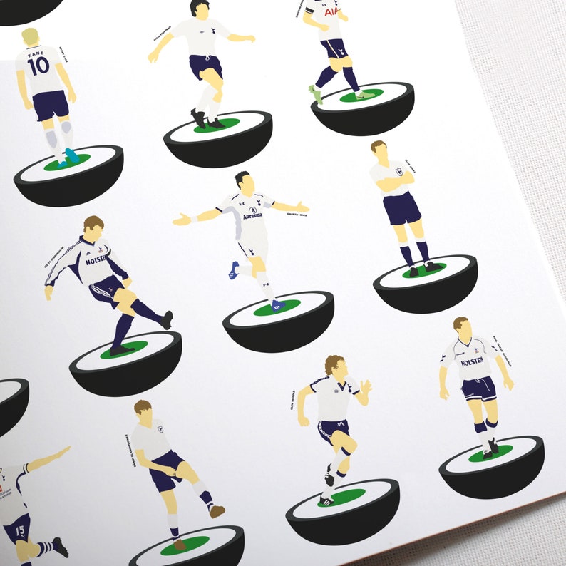 Tottenham Hotspur A3 Art Print | Etsy