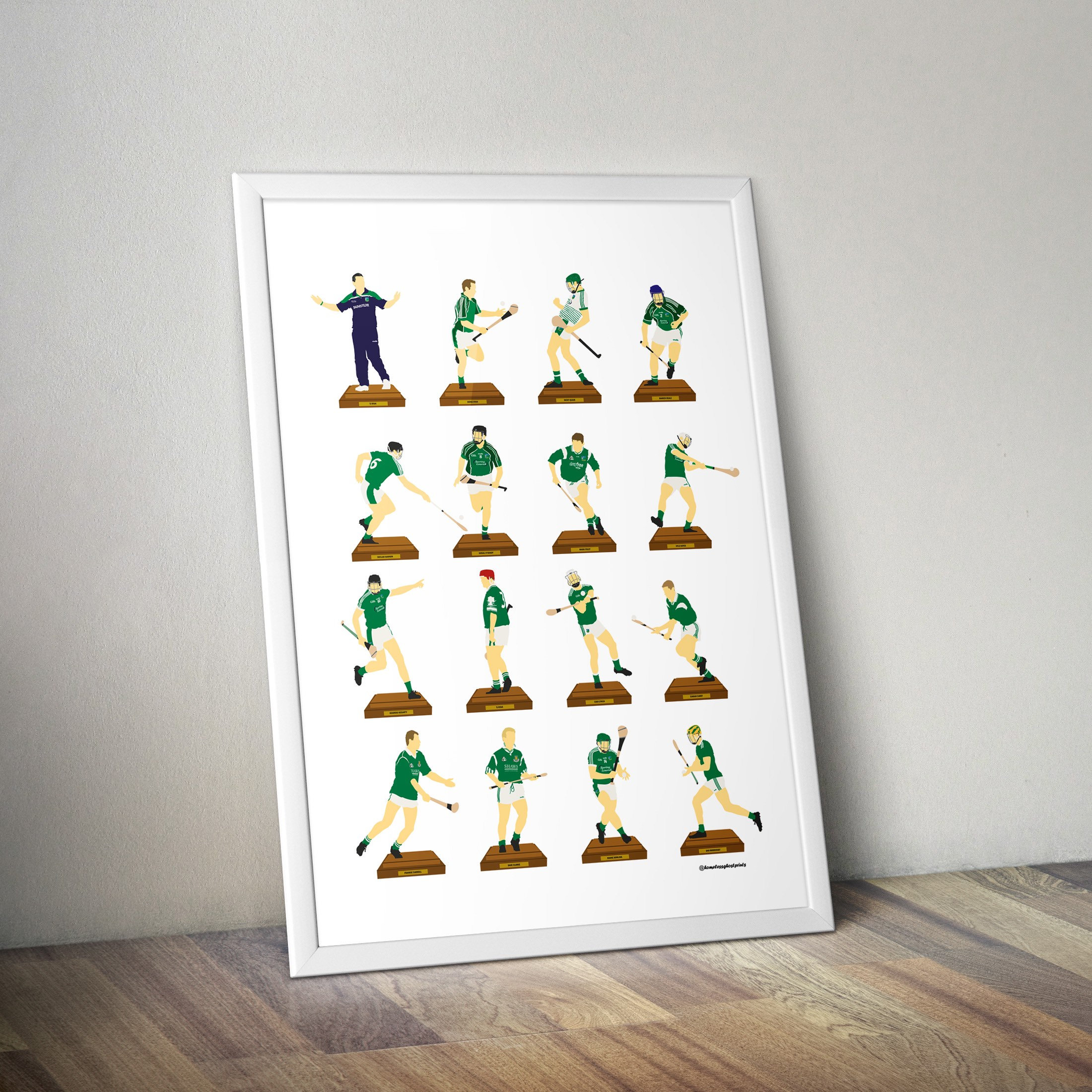 Limerick GAA Legends A3 Print - Etsy UK