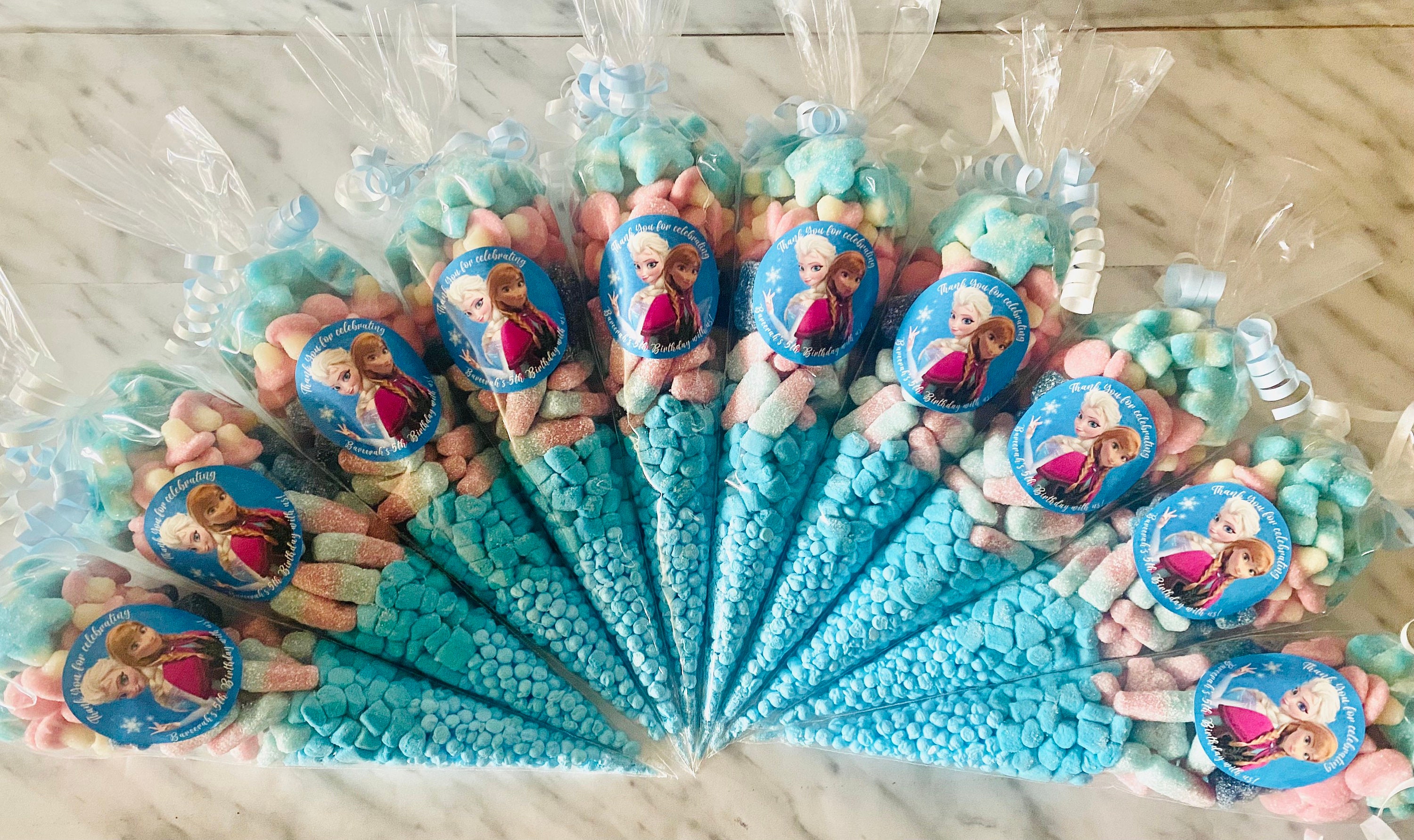 Frozen Inspired Candy Cones - Elsa - Anna. - Etsy UK
