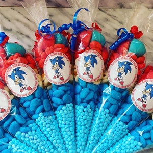 Mario & Sonic Gaming Inspired Candy Cones - Etsy